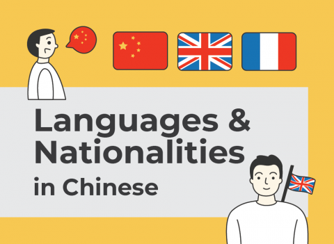 Chinese Vocabulary: Learn Languages & Nationalities in Chinese | Nihaocafe
